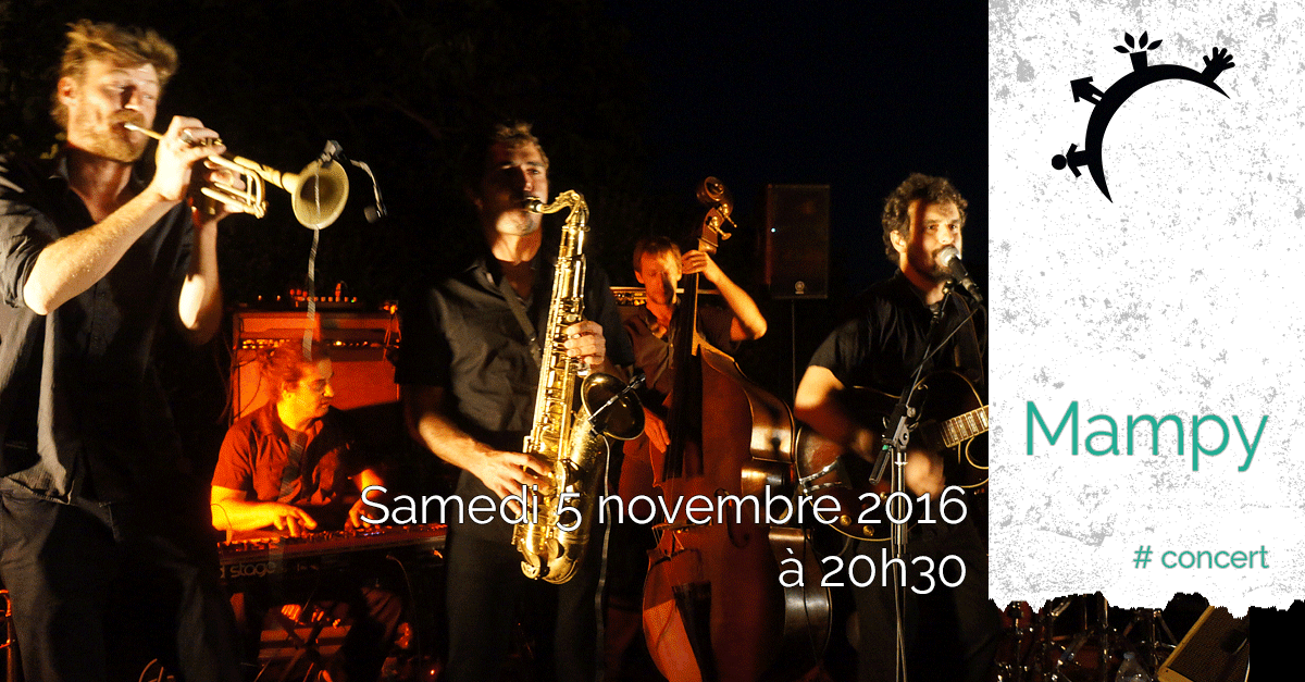 Concert - Mampy - Samedi 5 novembre 2016 - La Maison de la Terre